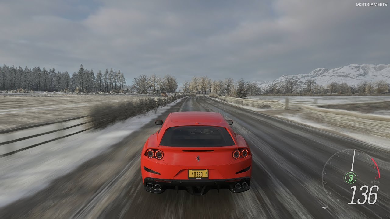 Forza Horizon 4 - 2017 Ferrari GTC4Lusso Gameplay [4K] - YouTube