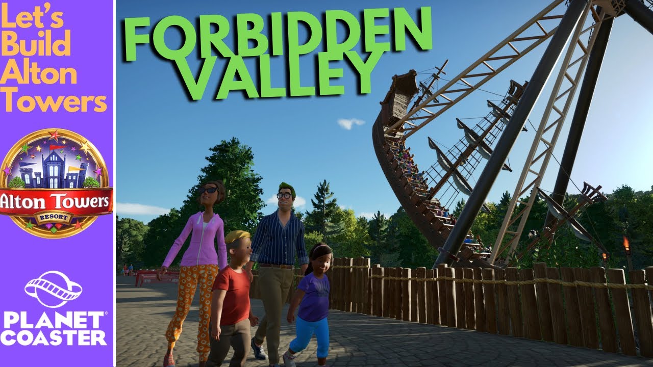 Let’s Build Alton Towers! | Forbidden Valley | Planet Coaster | #24 ...