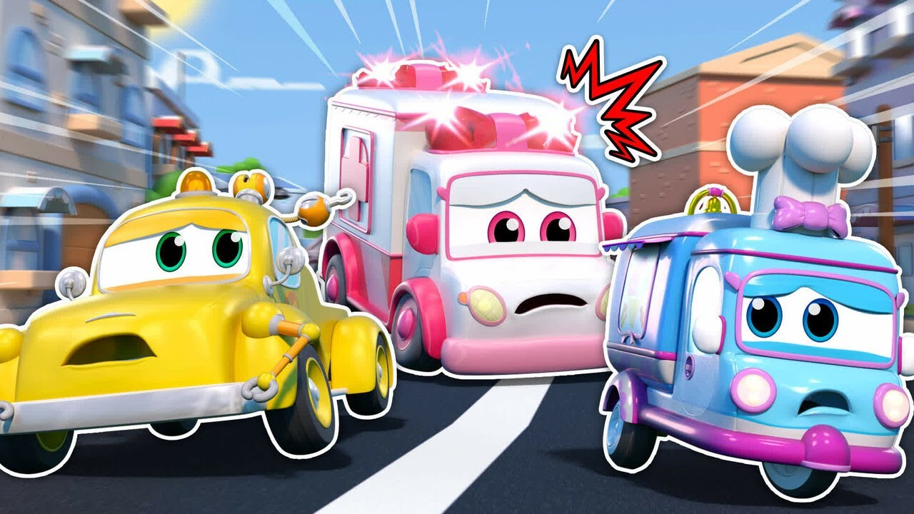 Watch out! AMBULANCE is out of control! | Car Repair | Kid Cartoons ...