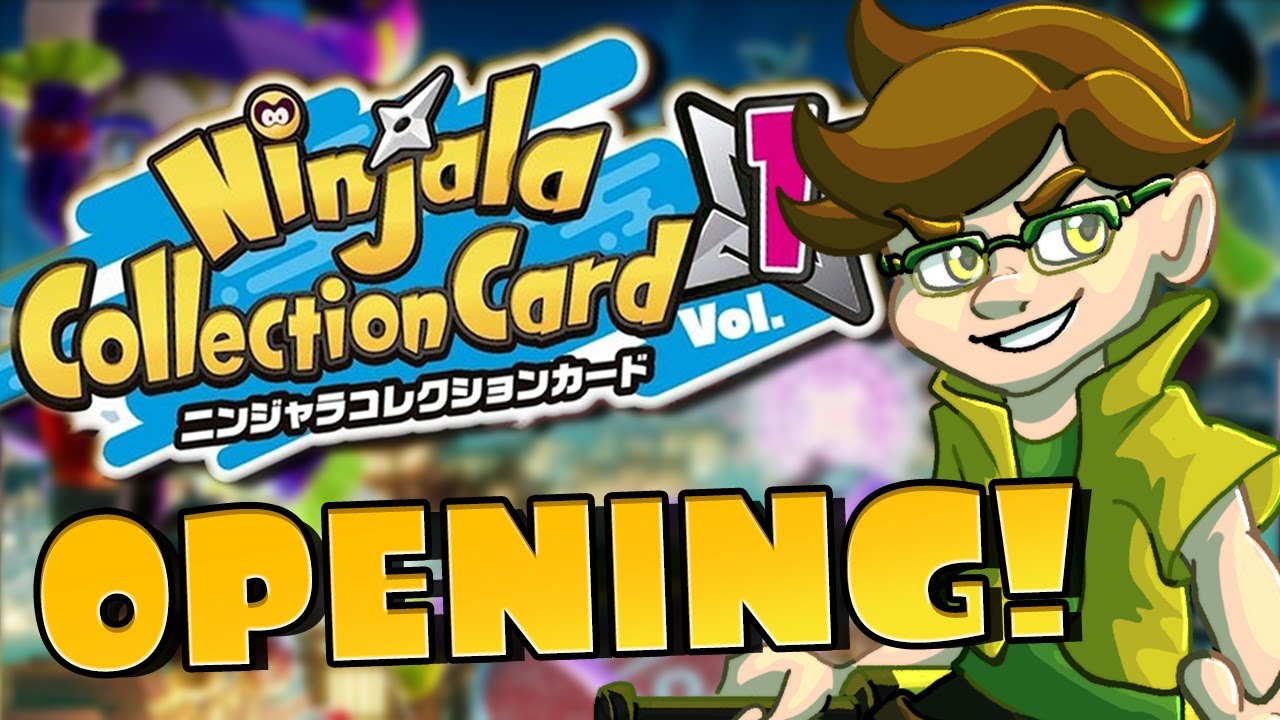 Ninjala Cards Vol 1. Box Opening! | Feat. PaddleSnake & Chicknplays ...