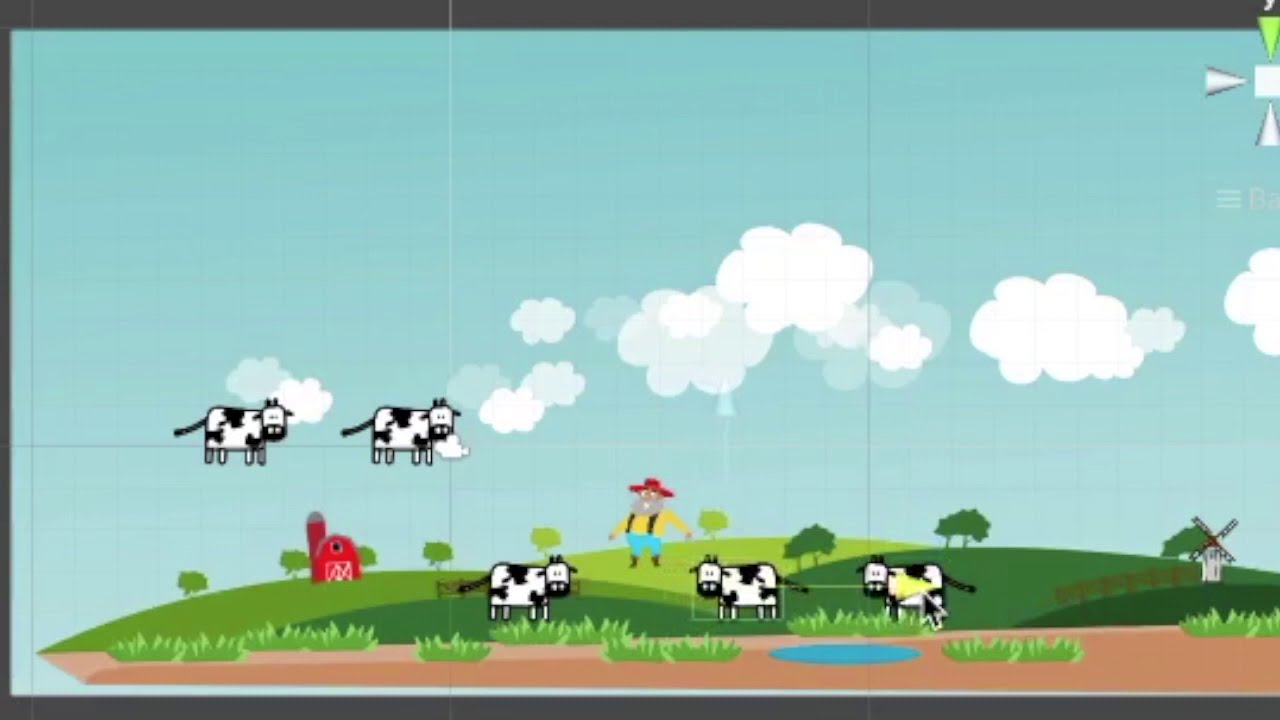 Make A 2D Farm Platform Game 1 | Unity Engine - YouTube