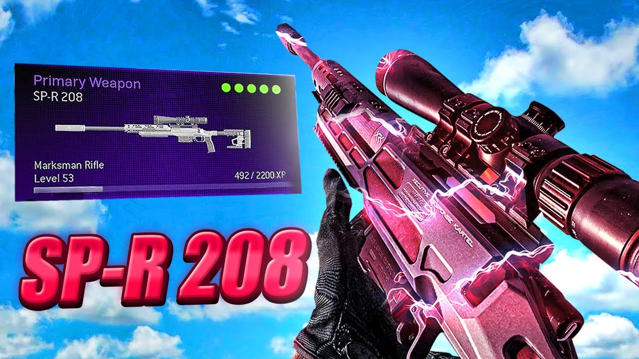 La MEJOR CLASE del SNIPER SP-R 208 en WARZONE / El NUEVO MEJOR SNIPER ...