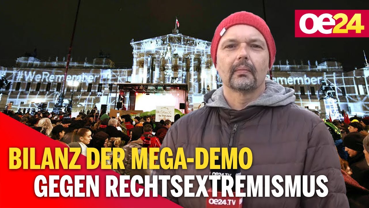 Bilanz der Mega-Demo gegen Rechtsextremismus - YouTube