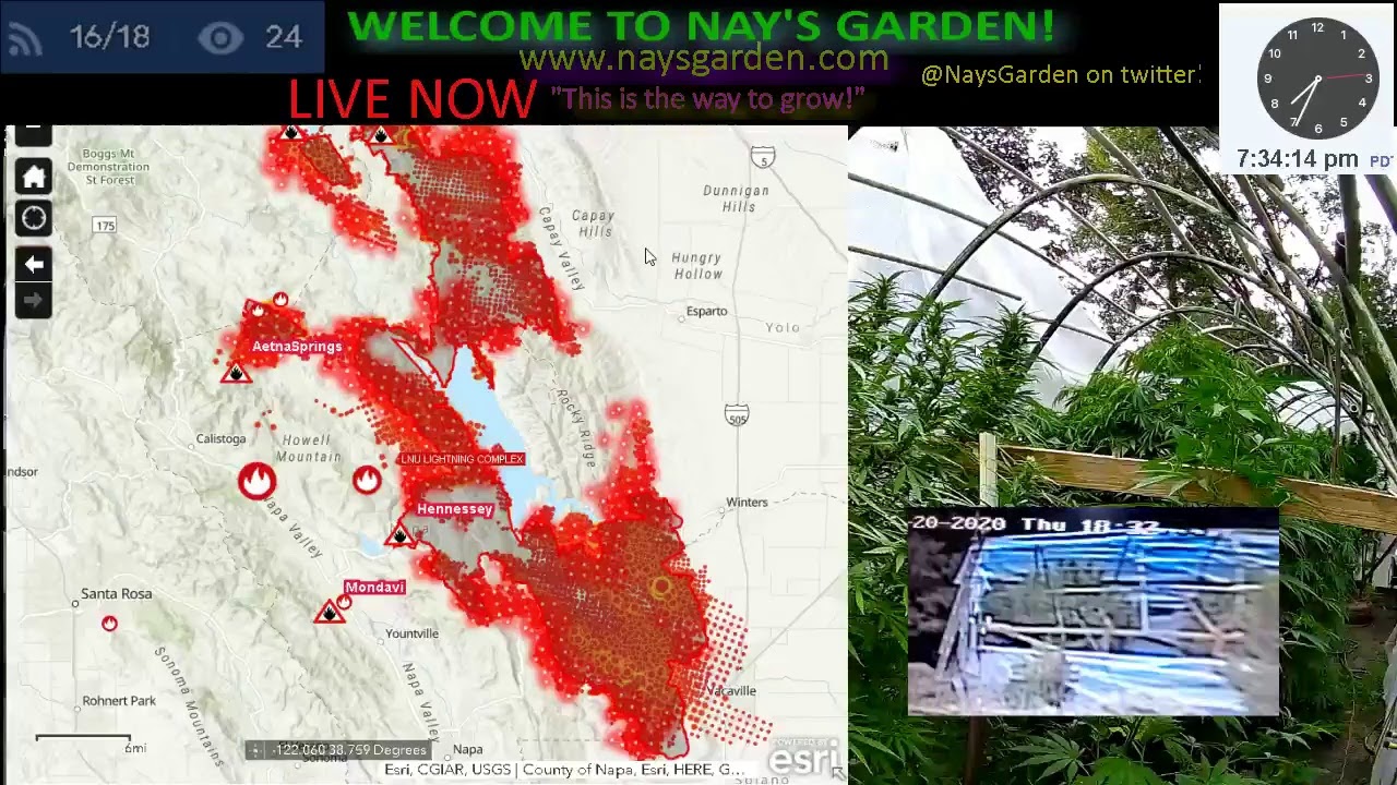 Watching and Listening LIVE - NORCAL FIRES! - YouTube