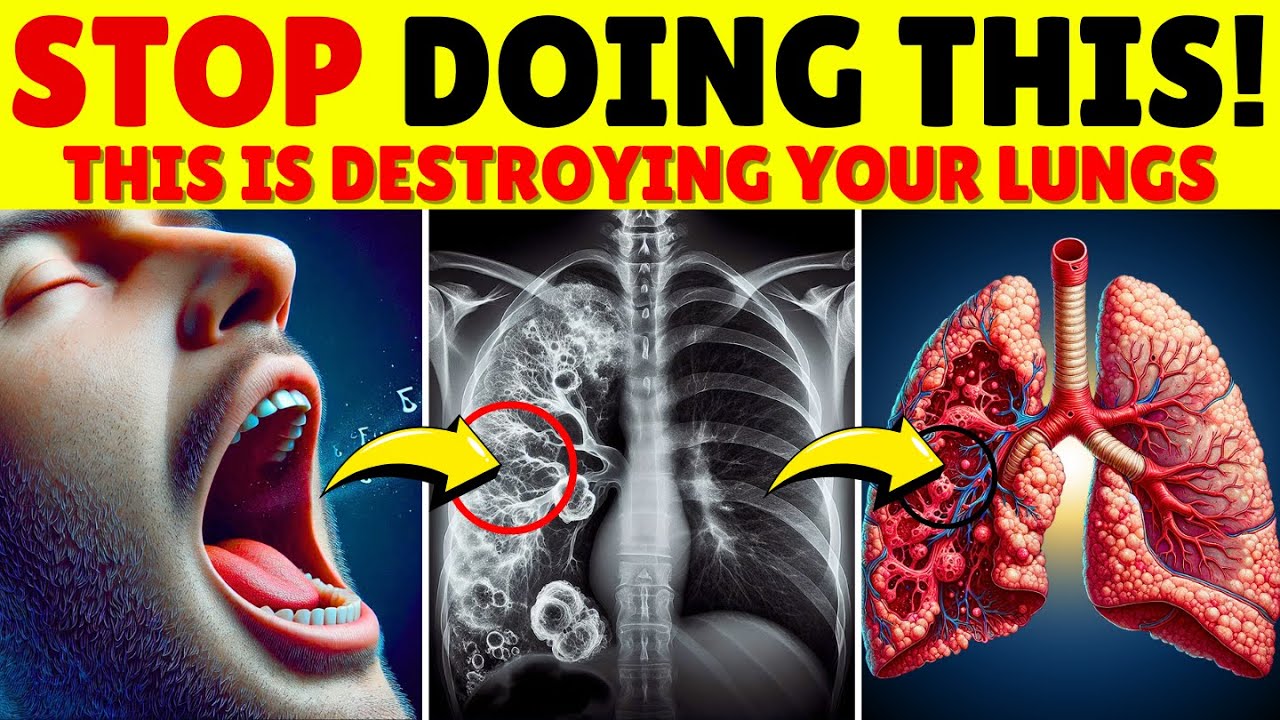 10 BAD Daily Habits That DESTROY Your LUNGS - YouTube