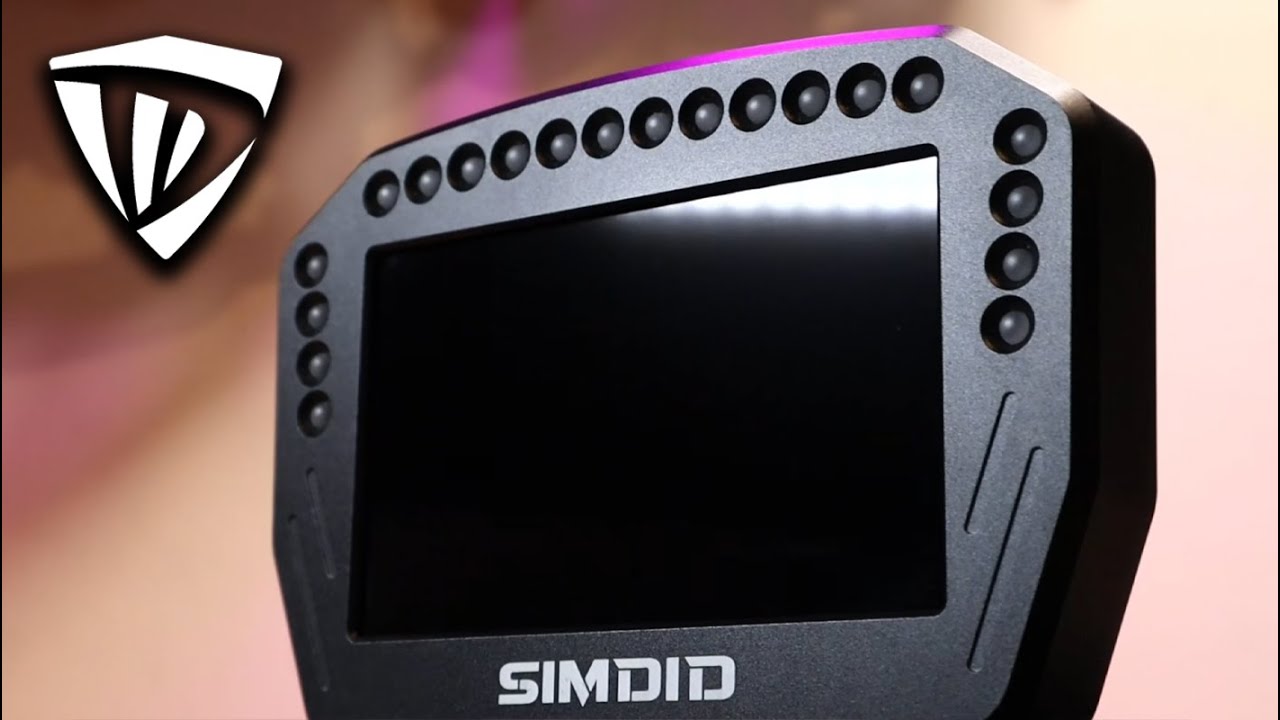 SIMDID DH480 PRO Sim Racing Display | 360° close-up view [SIM RACING ...