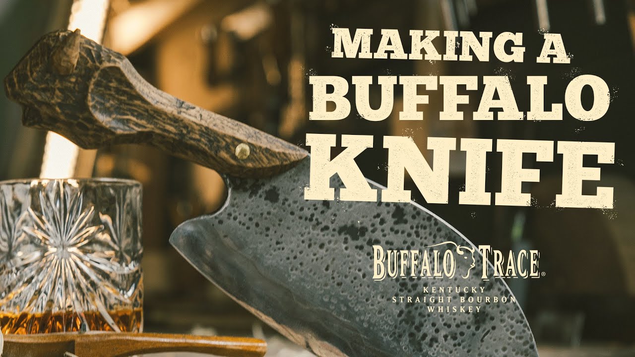 Making A Buffalo Knife - YouTube