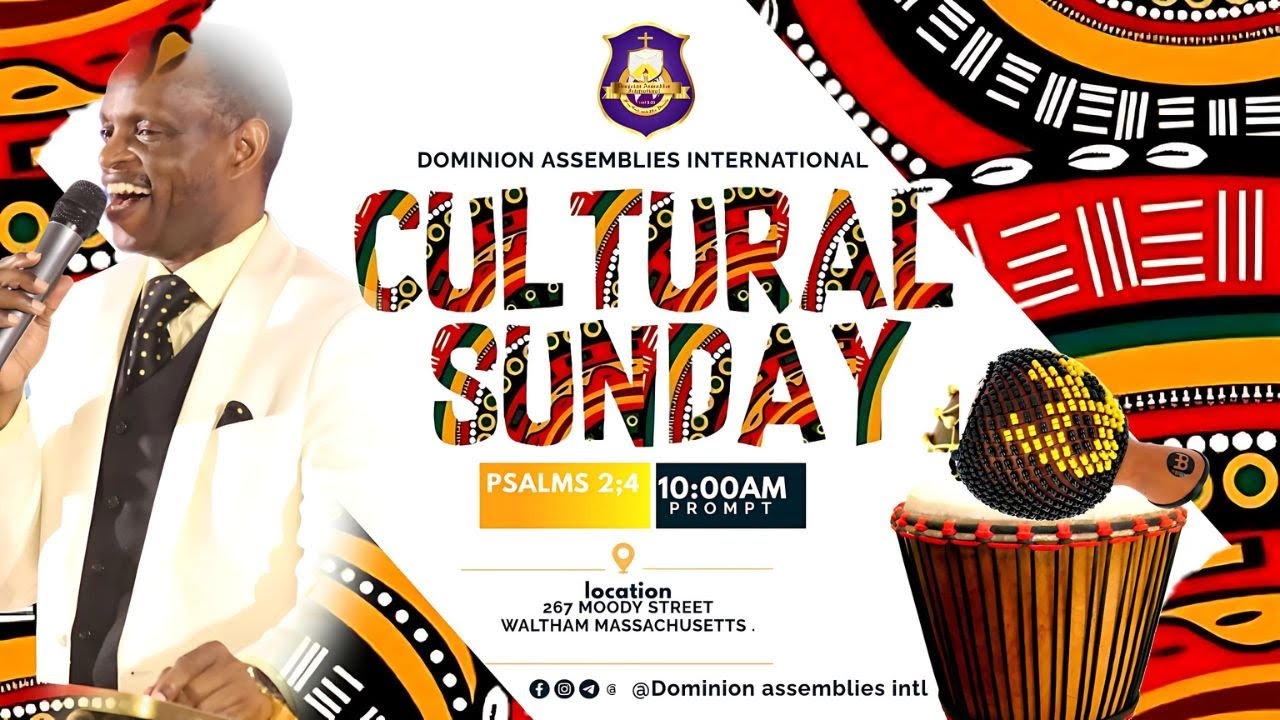 CULTURAL SUNDAY I|| 10.13TH.2024 - YouTube