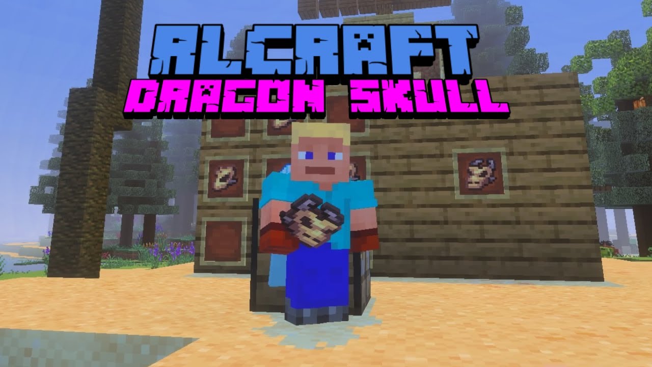 RLCraft Bedrock - How To Craft A Dragon Skull - YouTube