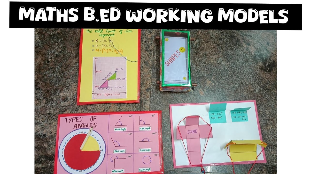 Maths working models - YouTube