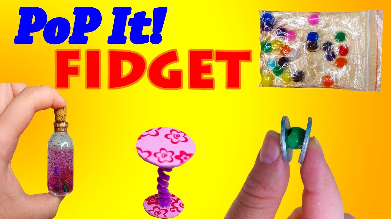 Fidget Pop İt Yapımı / DIY Pop İt Fidget Toys / How To Make Popit ...