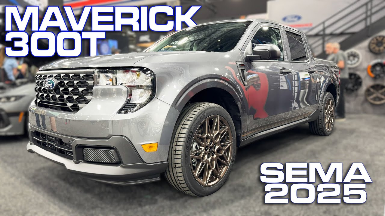 The First Look At Ford Performance's MAVERICK 300T | SEMA 2025 - YouTube