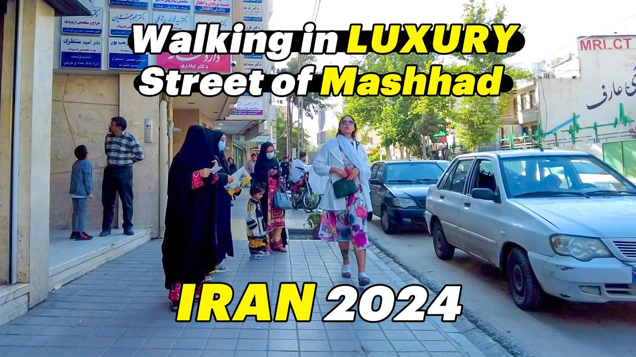Experience the Vibrant Life of Ahmadabad Street in Mashhad IRAN | ایران ...
