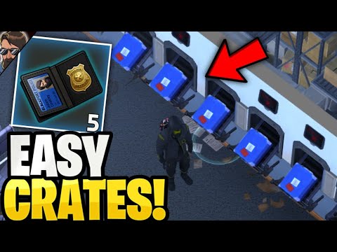 I OPENING THE BEST CRATES! (ALL BLUE CRATES..) POLICE STATION IN LDOE ...