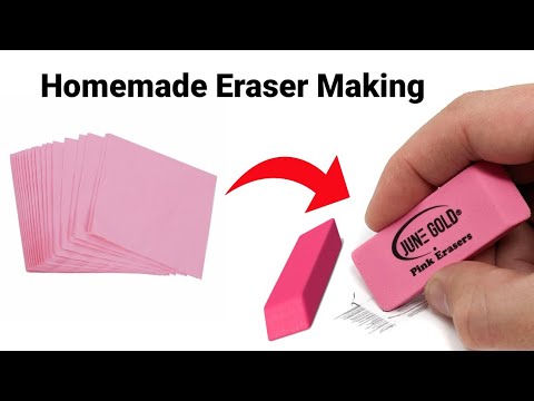 How to make Kneaded Eraser at home/DIY Eraser /homemade Kneaded Eraser ...