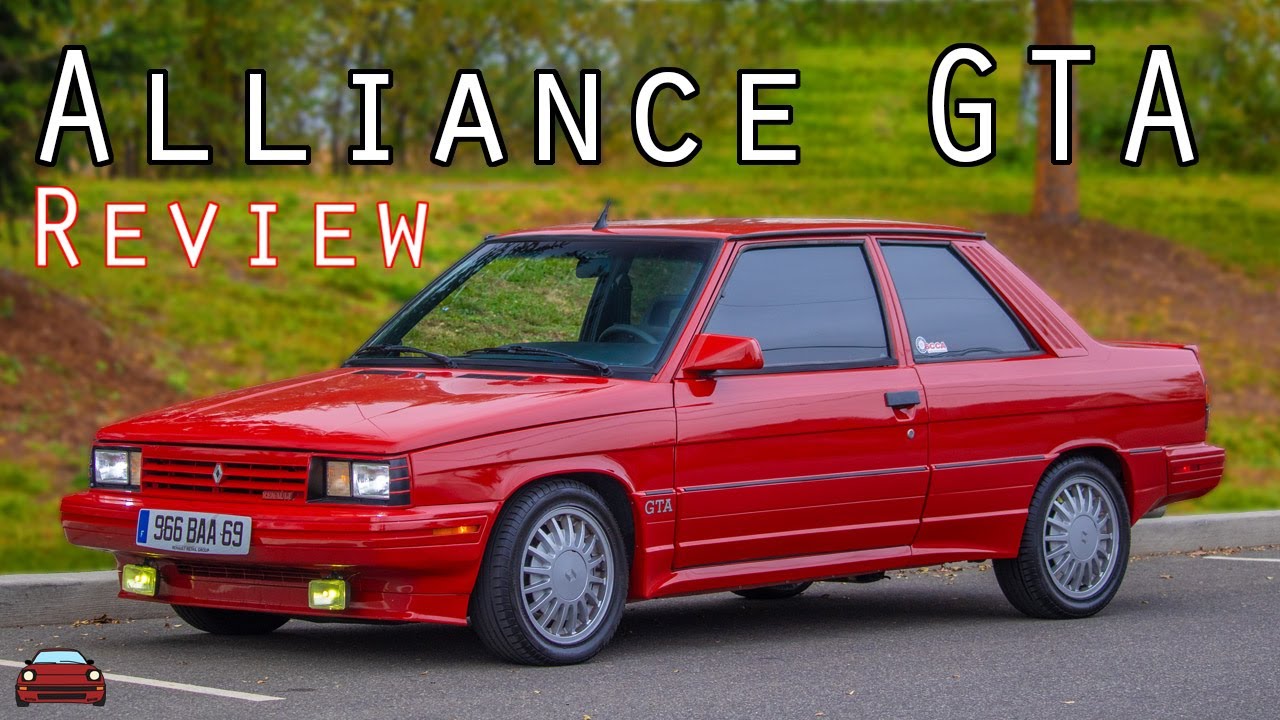 1987 Renault Alliance GTA Review - A Rare 1980's Performance Car! - YouTube