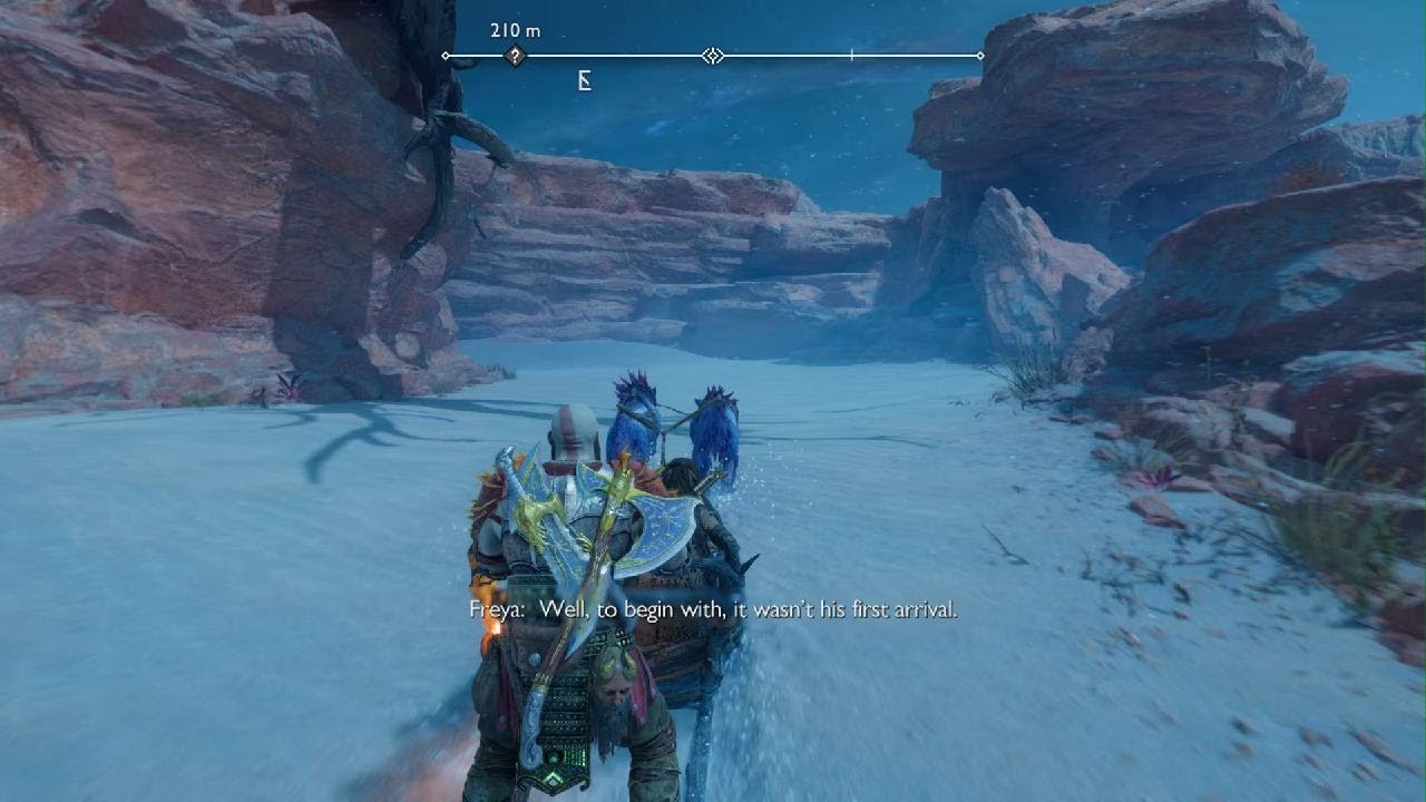 God of War Ragnarök Freyr First Arrival To Alfheim - YouTube