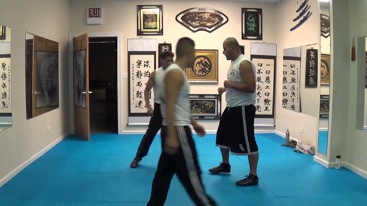 Front Kick Jab Cross Block Drill - YouTube