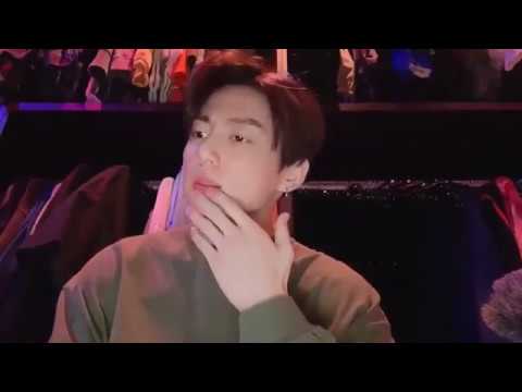 Jungkook listening to Scenery & Promise (A crack I guess?)