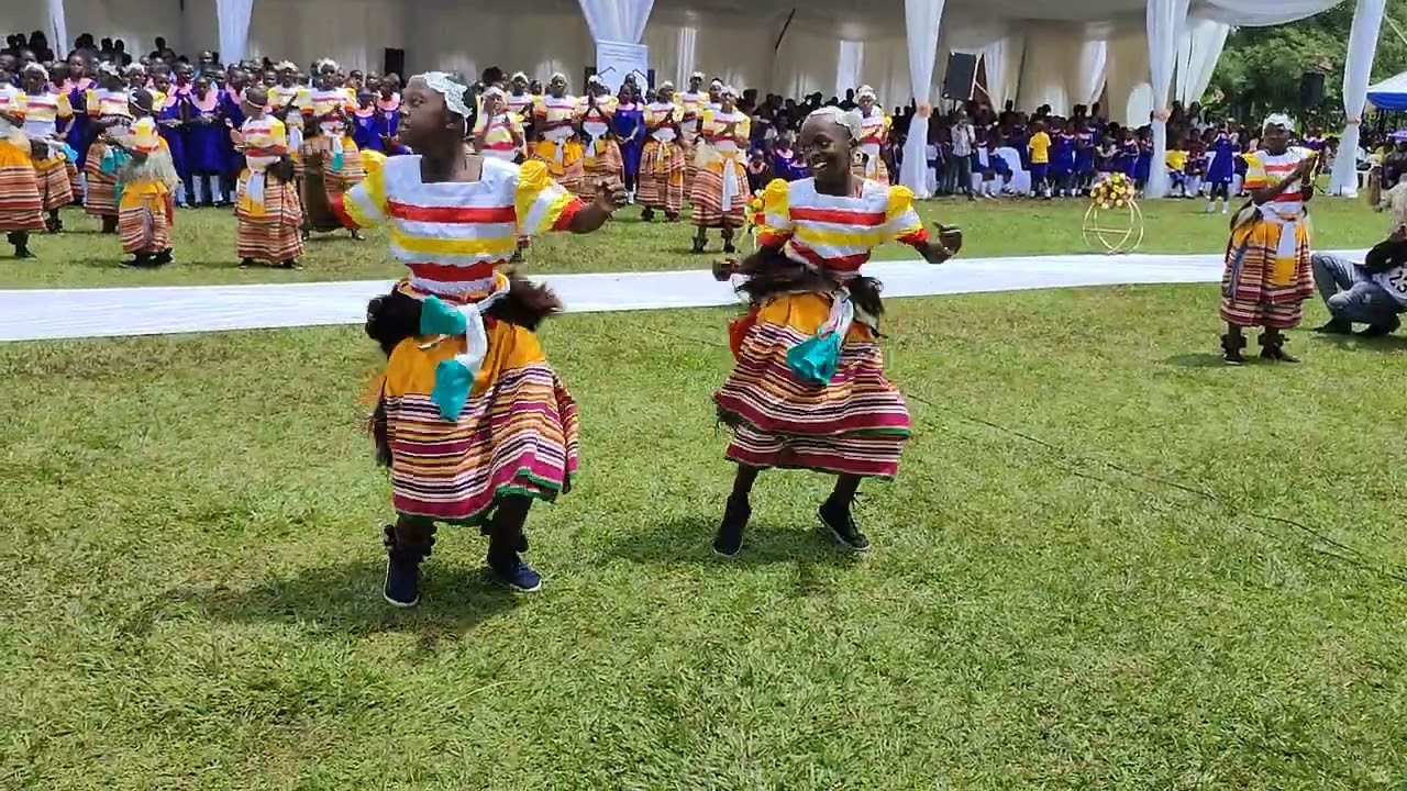St. Agnes Naggalama P/S with best Kiganda dance - YouTube
