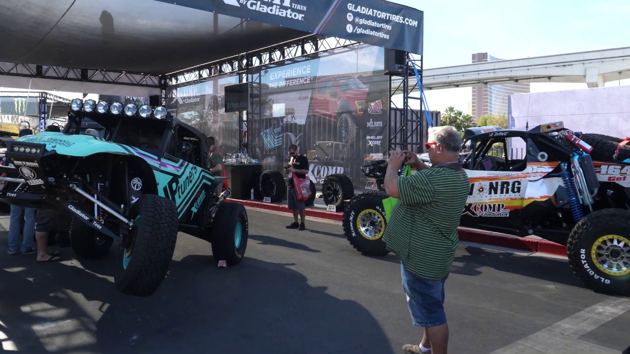 Cummins Diesel Powered Lamborghini LM2 and other Trucks at SEMA 2018 ...
