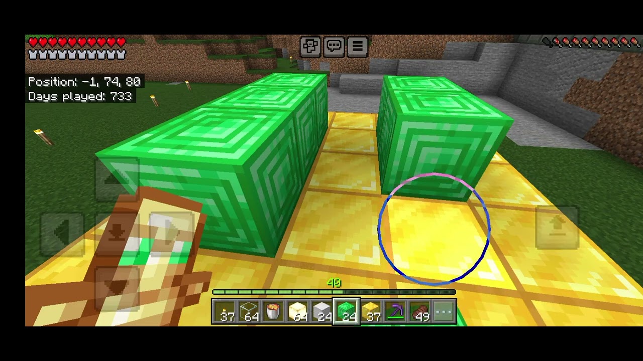 Minecraft Survival Gameplay Bedrock (Building a Beacon with assorted ...