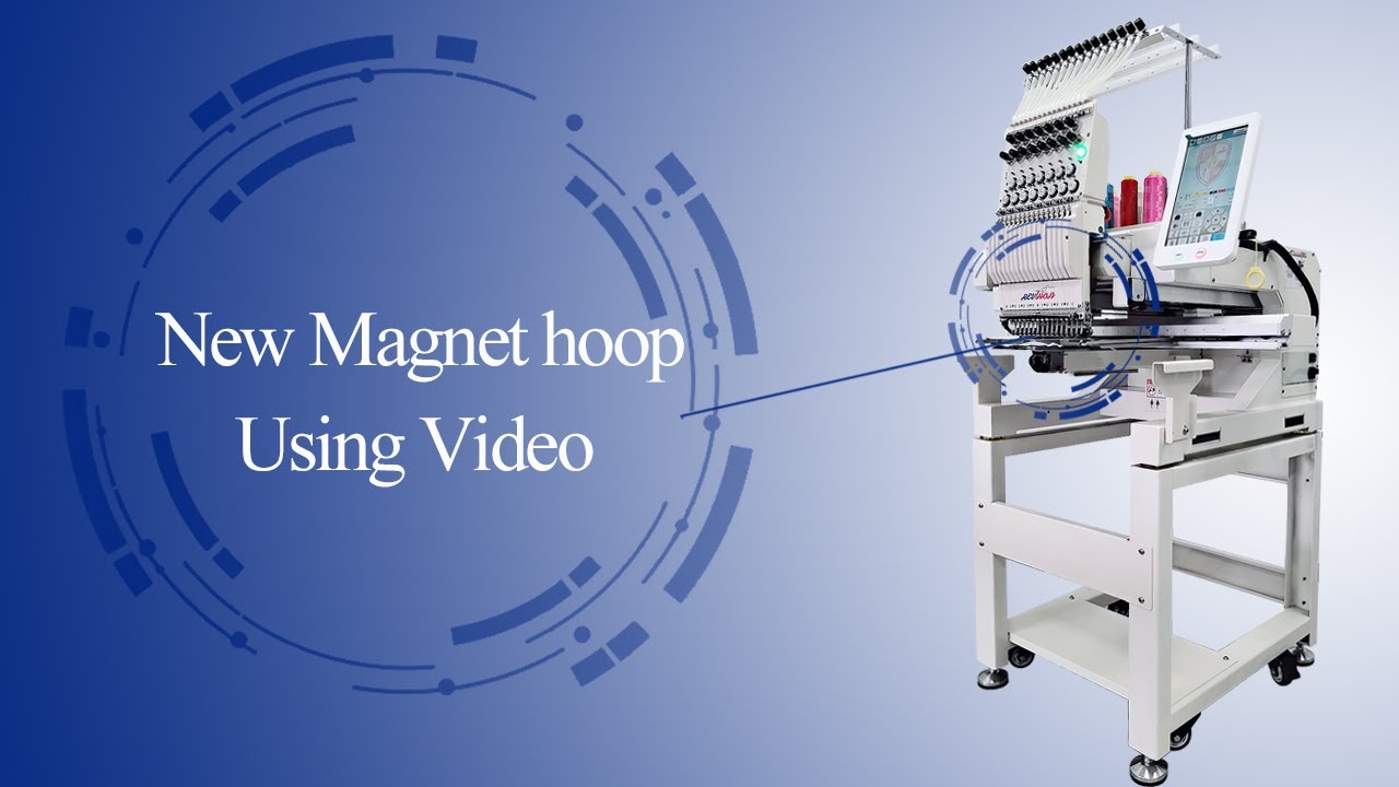 Tip 4：New Magnet hoop using video - YouTube