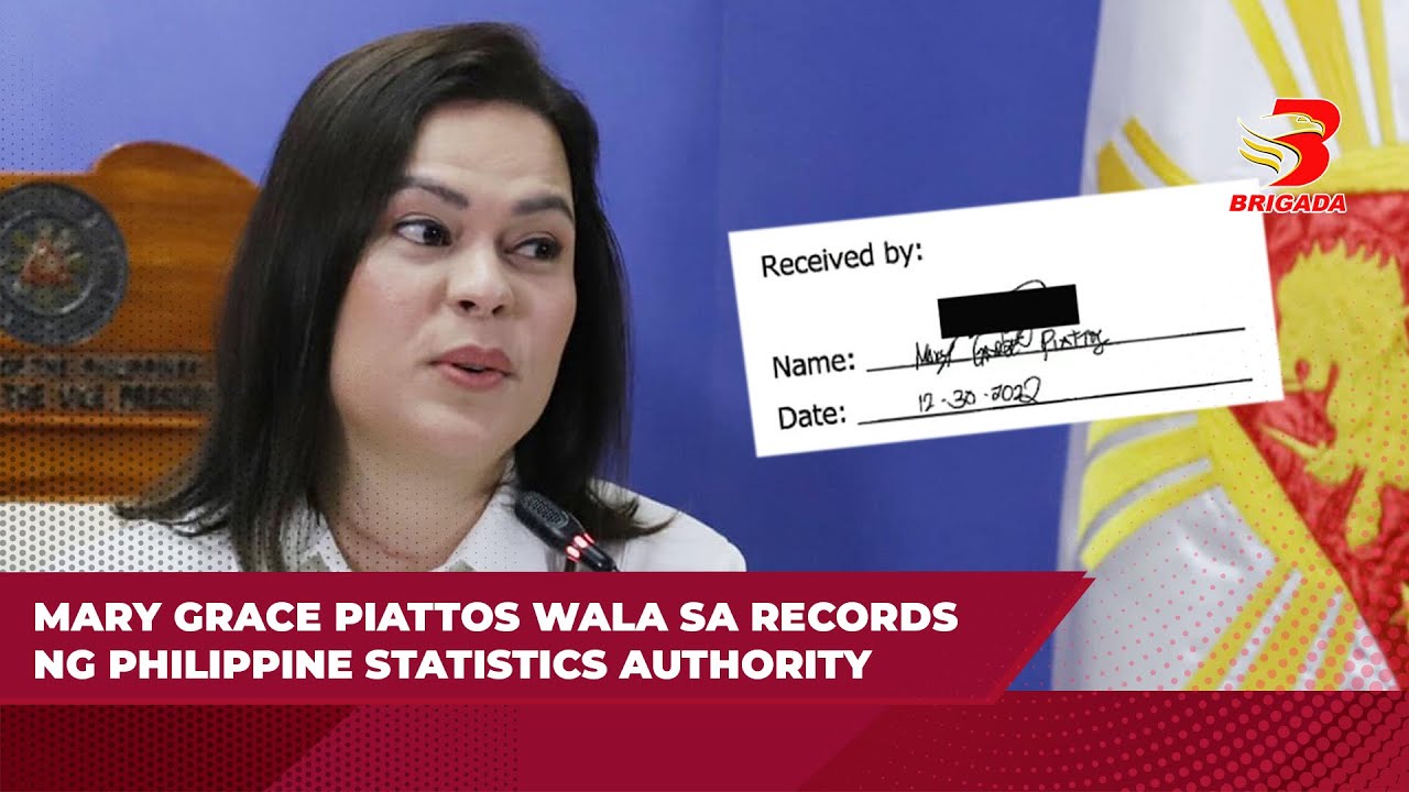 Pangalang "Mary Grace Piattos", wala sa records ng Philippine ...