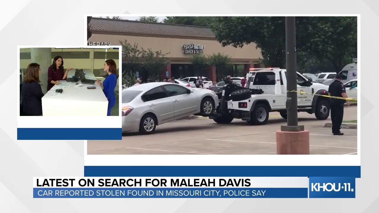 BREAKING: Stolen car in Maleah Davis case has been found, Missouri City ...