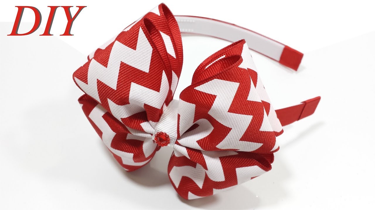 Como Hacer Lazos 🎀 DIY #166 Lazo Apilado Tutorial - YouTube