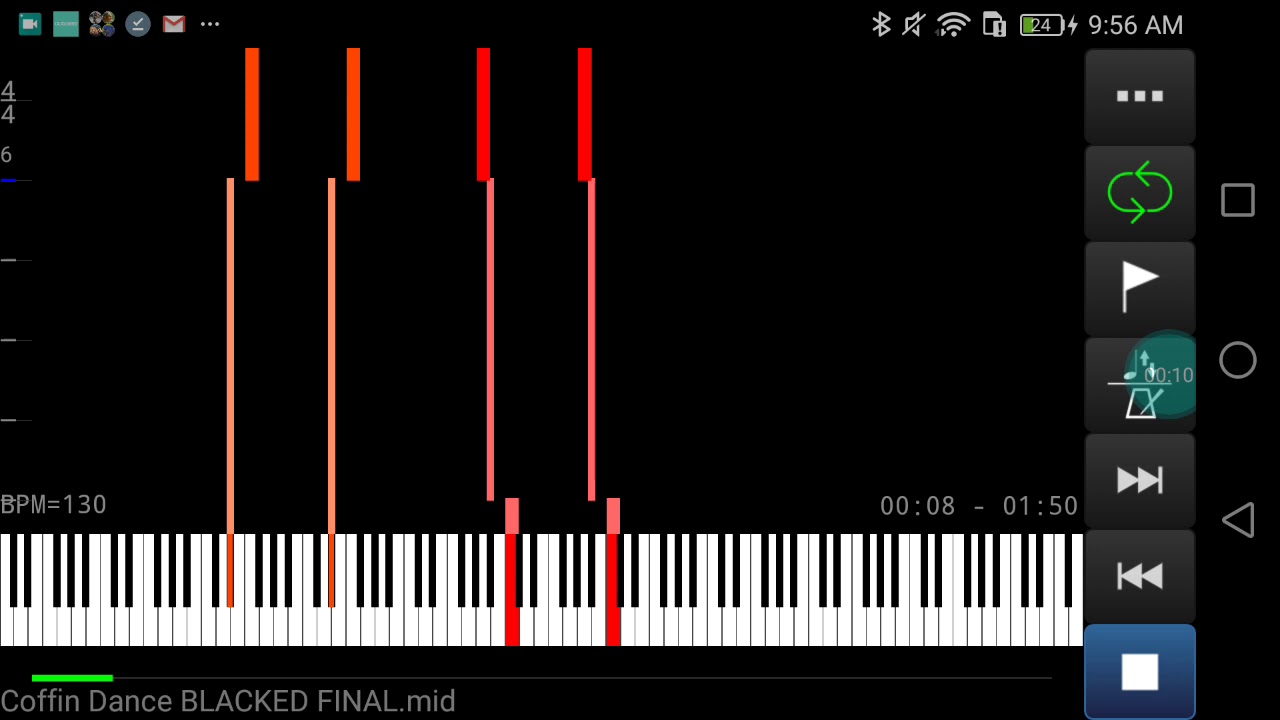 [Black MIDI] Coffin Dance (173,000 notes) - YouTube