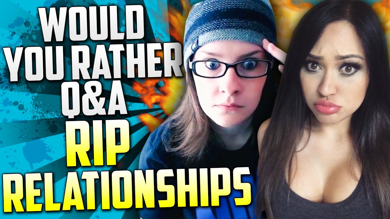 RIP RELATIONSHIPS | Would You Rather Q&A OpTic MiDNiTE & MsHeartAttack ...