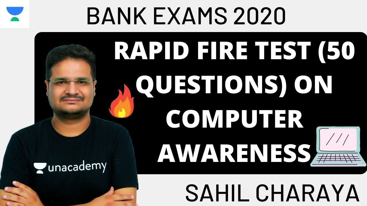 Rapid Fire Test (50 Questions) on Computer Awareness for All Bank Exams ...