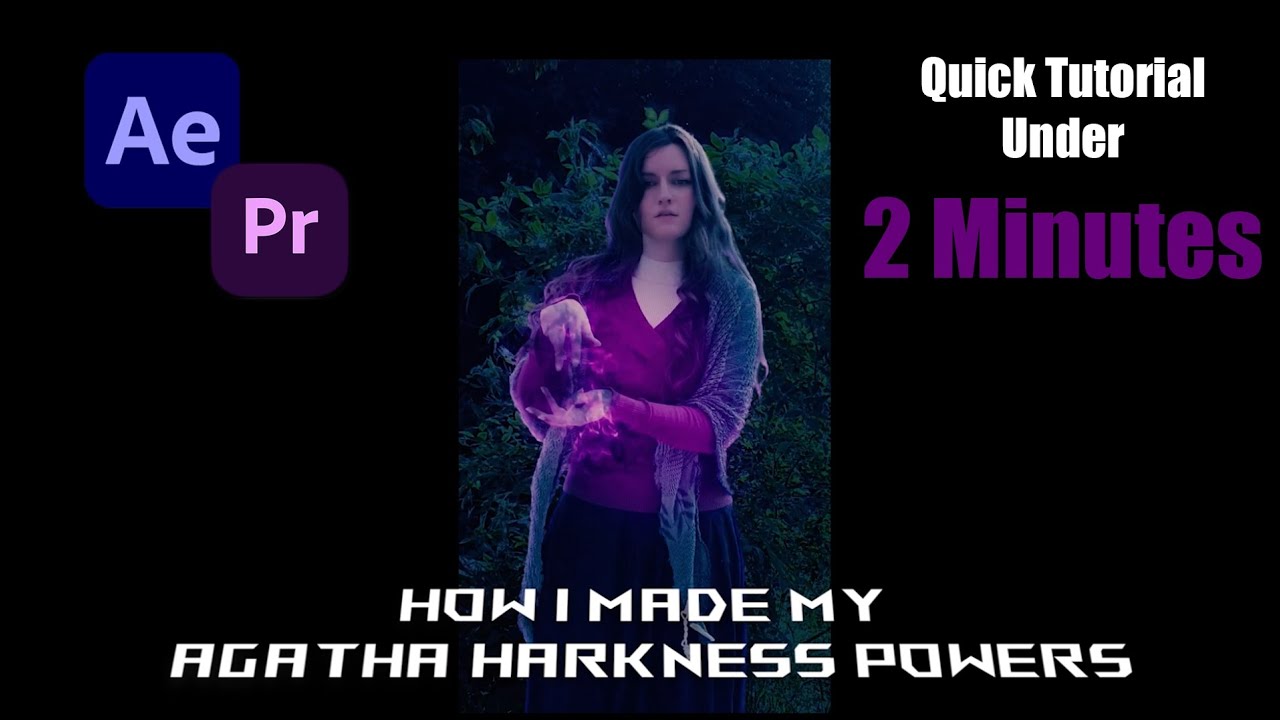 Agatha Harkness Powers Tutorial (VFX) in After Effects (by LeelaLulu ...