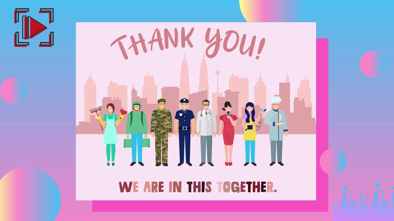 Appreciation Video For Our Frontliners - Thank You! - YouTube