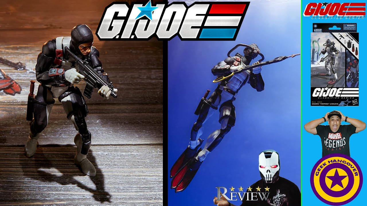 G. I. Joe Classified Series Edward "Torpedo" Leialoha Action Figure ...