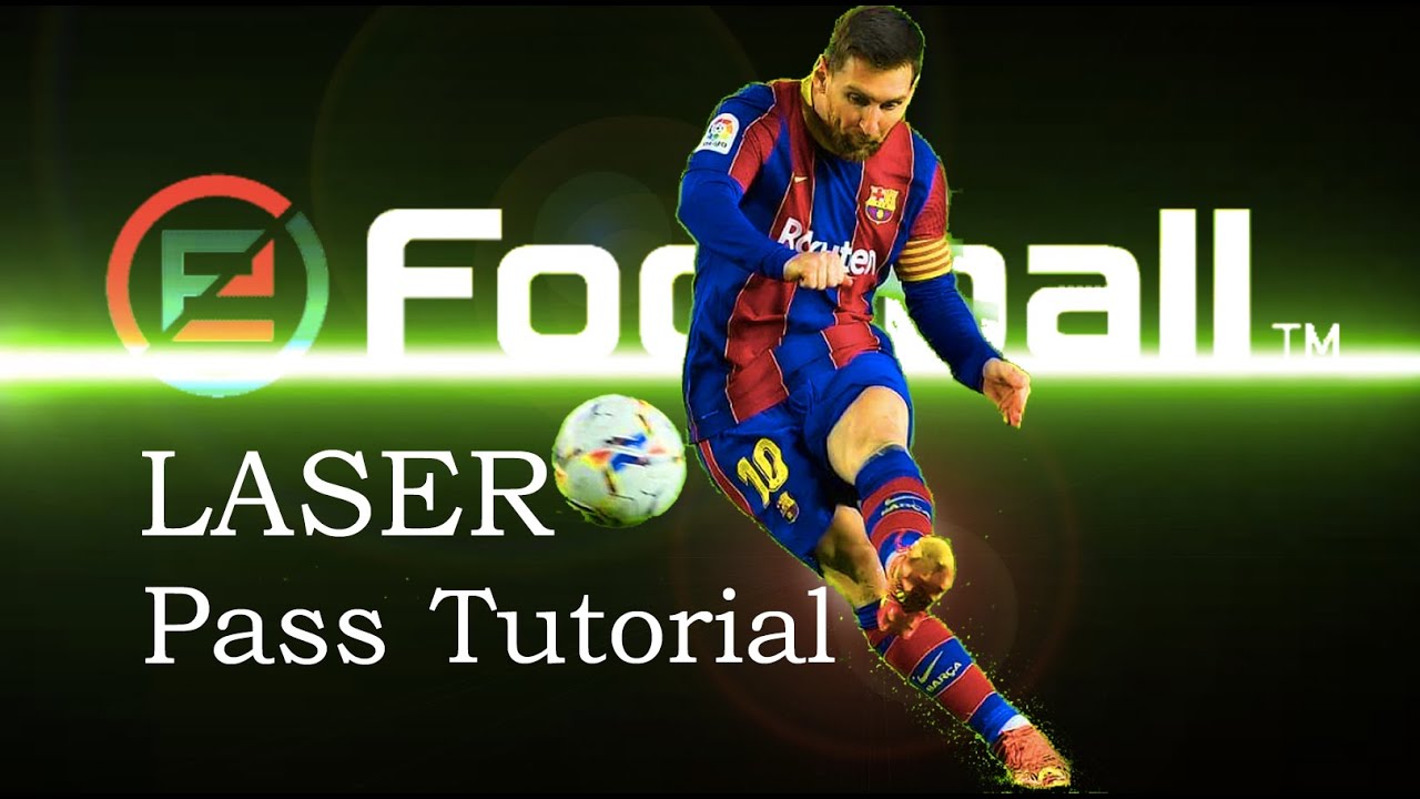 How to make a laser pass in PES - YouTube