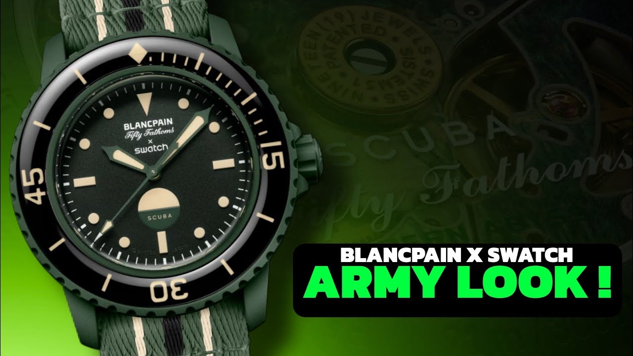 Don't Miss Out on Swatch's LATEST Luxury Watch Collabs with Blancpain ...