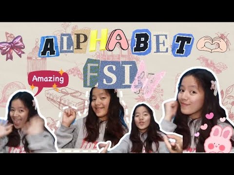 ALPHABET Filipino Sign Language Tutorial Sonia Deaf & Smiling ☺️ ️ ...