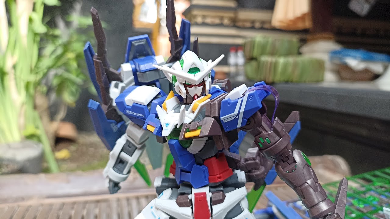 Kalau Anda masih ragu, mending JANGAN. Review MG 1/100 Exia R4 Dada ...