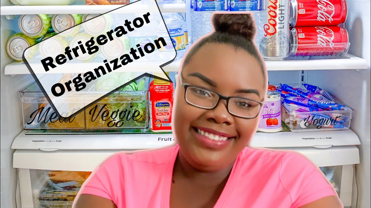 ORGANIZE WITH ME | REFRIGERATOR | Summer 2019| Dominique Freeman - YouTube