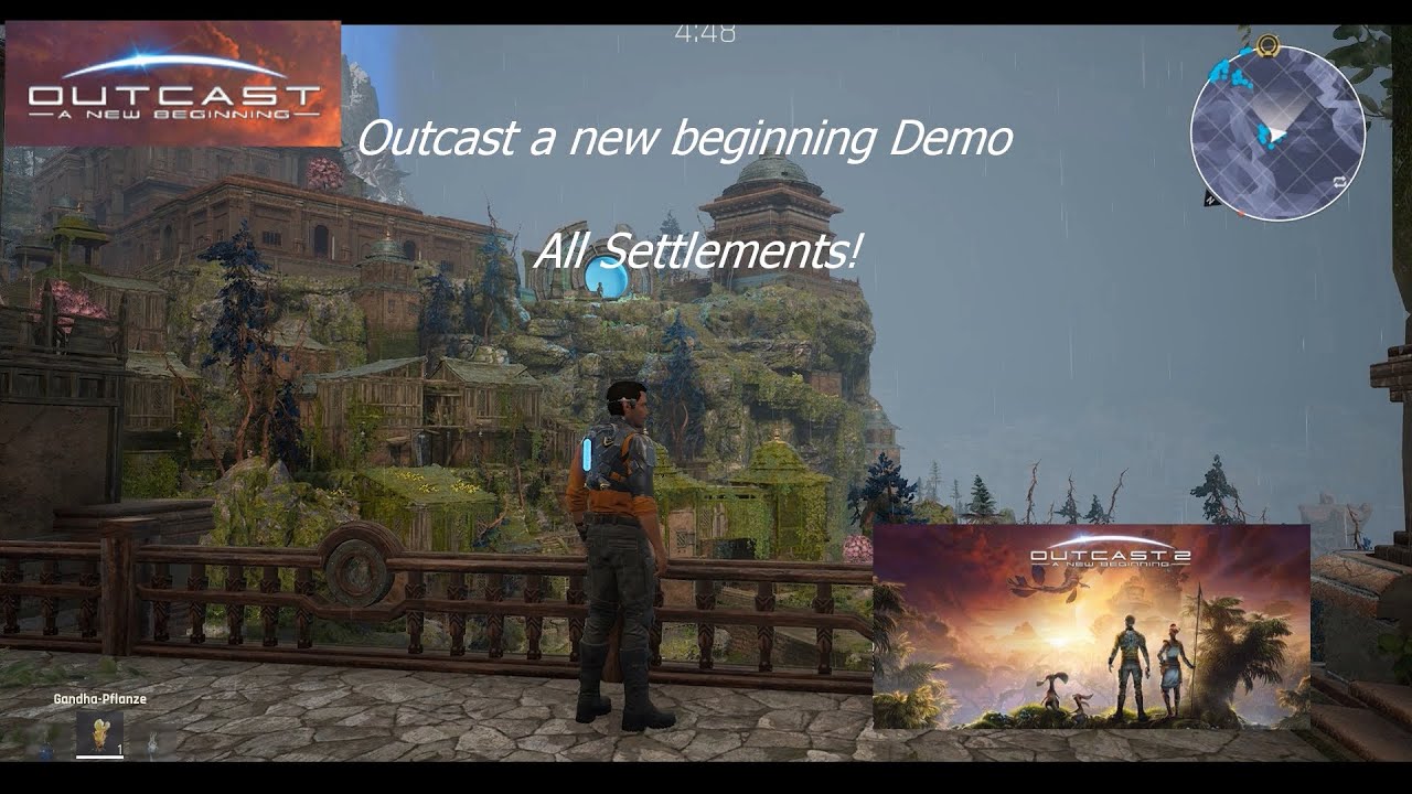Outcast 2 - A New Beginning DEMO All Settlements Locations Siedlungen ...