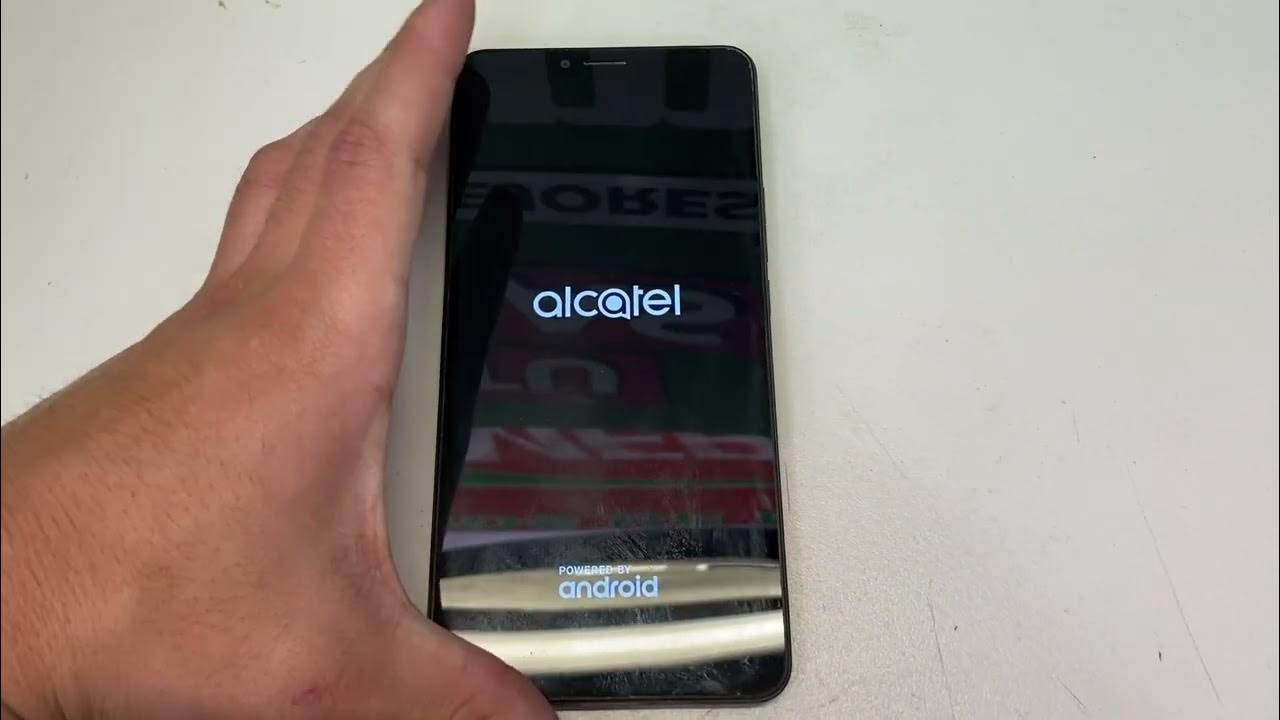 How to factory reset Alcatel 3V - YouTube