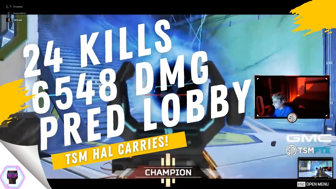 TSM Imperial Hal, Verhulst & SSG Dropped Wipe Ranked Predator Lobbies ...
