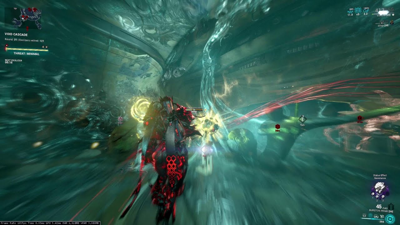 Void Cascade Voruna Solo Level Cap (100-123 Exolizers) - YouTube