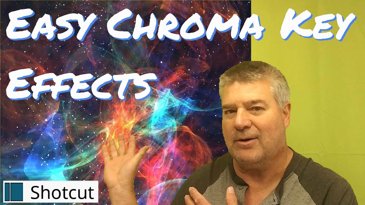 Easy Chroma Key Effects with Shotcut - YouTube