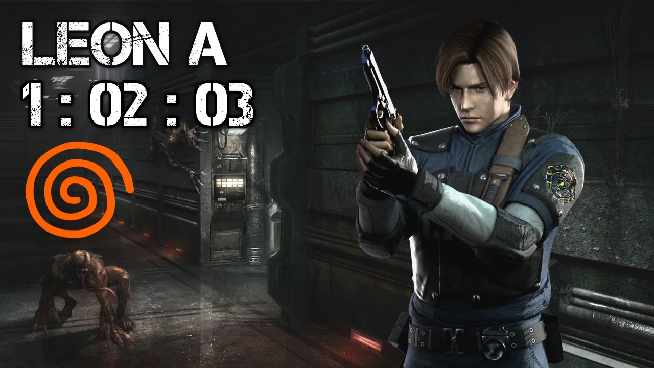 Resident Evil 2 (DC) - Leon A Speedrun 1:02:03 - YouTube