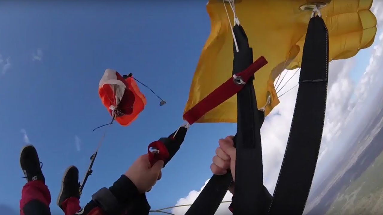 Friday Freakout: Sketchy Skydive Malfunction, Parachute Wrapped Around ...