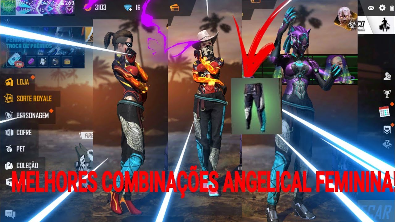 COMBINAÇÃO COM A CALÇA ANGELICAL FEMININA - YouTube