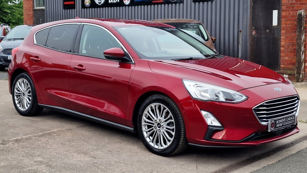 2019 (19) Ford Focus Titanium X 1.5 TDCi 5Dr in Ruby Red. 47k Miles ...